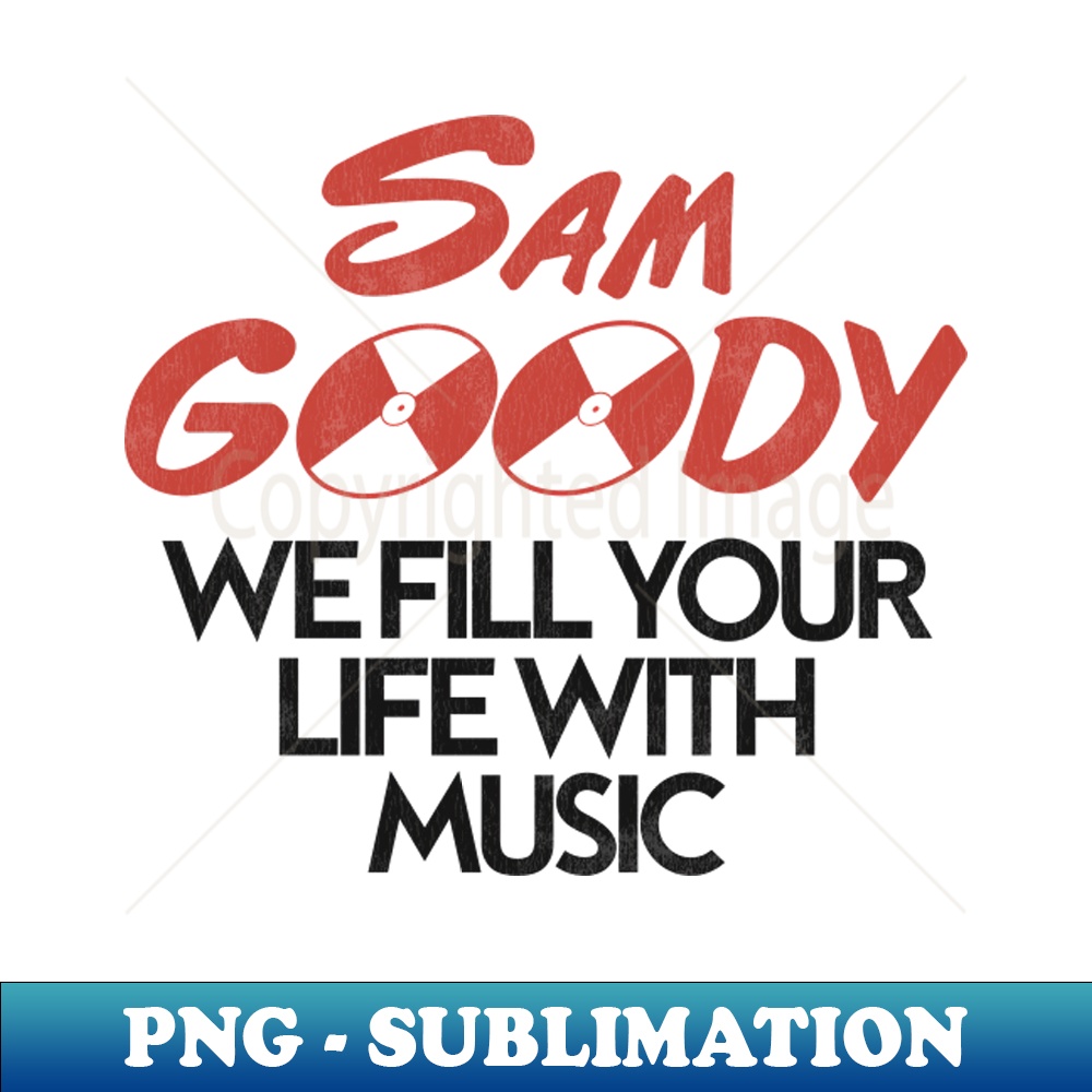 Sam Goody Retro Defunct Music Store - Premium Sublimation Di | Inspire ...