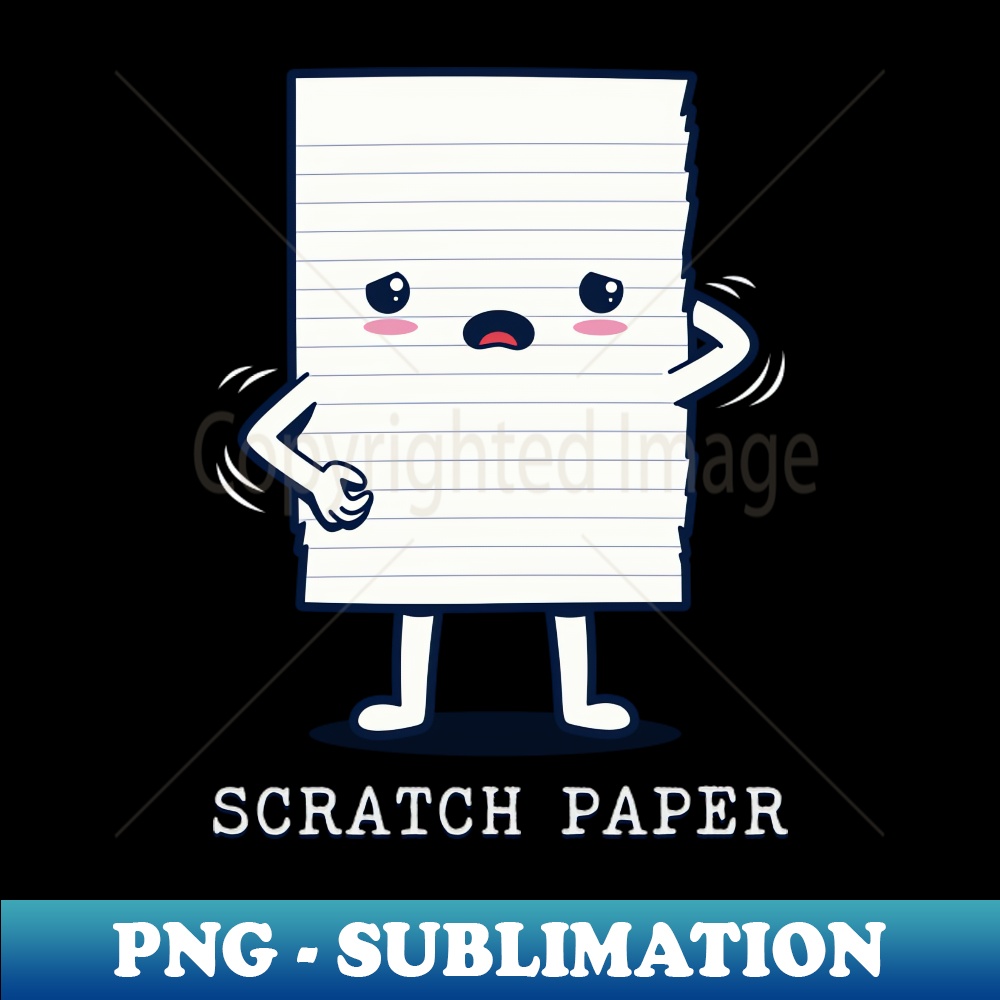 Funny Kawaii Paper Pun Joke - Modern Sublimation PNG File - - Inspire ...
