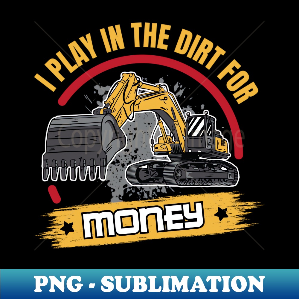 Funny Excavator and Construction Worker Heavy Equipment - Su | Inspire ...