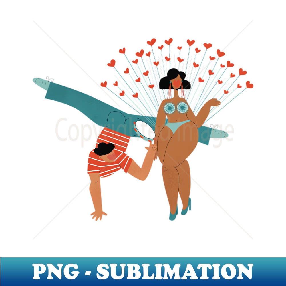 Carnival - Retro PNG Sublimation Digital Download - Enhance | Inspire Uplift