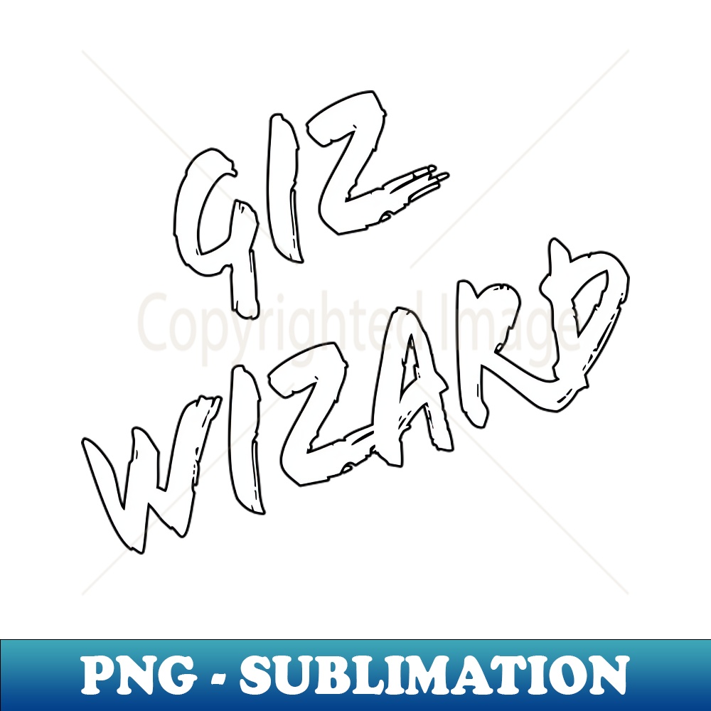 Giz Wizard - Decorative Sublimation PNG File - Unlock Vibran | Inspire ...