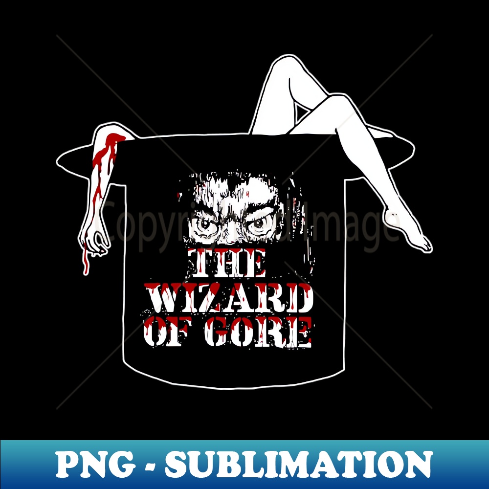 The Wizard of Gore Retro Cult Classic Horror Fan Art - Digit | Inspire ...