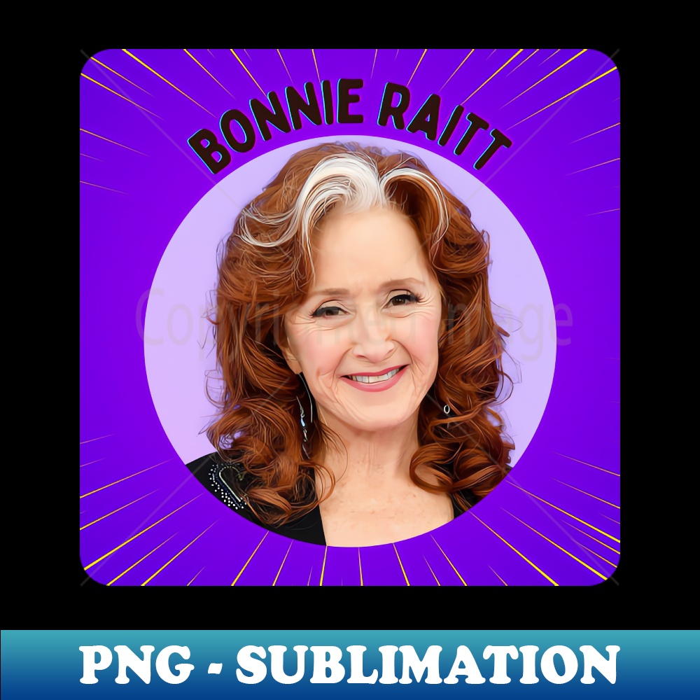 Bonnie Raitt Portrait Session - Unique Sublimation PNG Downl | Inspire ...
