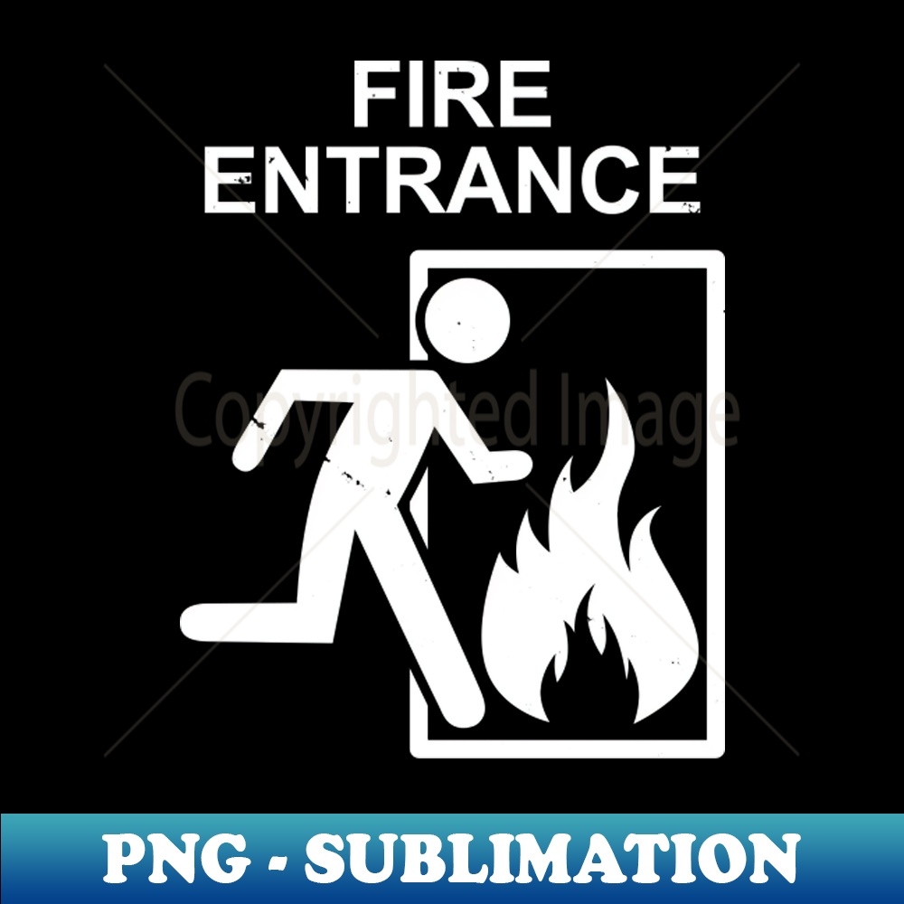Funny Fire Stupid Warning Sign - Trendy Sublimation Digital | Inspire ...