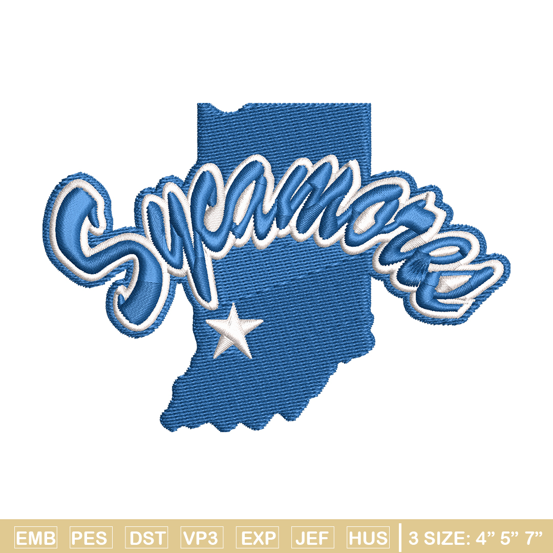 Indiana State Sycamores embroidery design, Indiana State Syc | Inspire ...