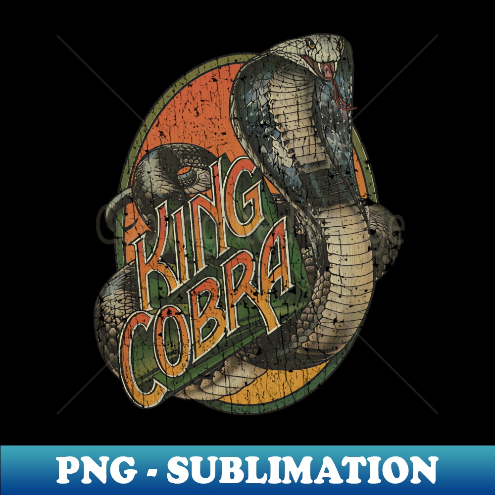 King Cobra Roller Coaster 1984 - Instant PNG Sublimation Dow | Inspire ...