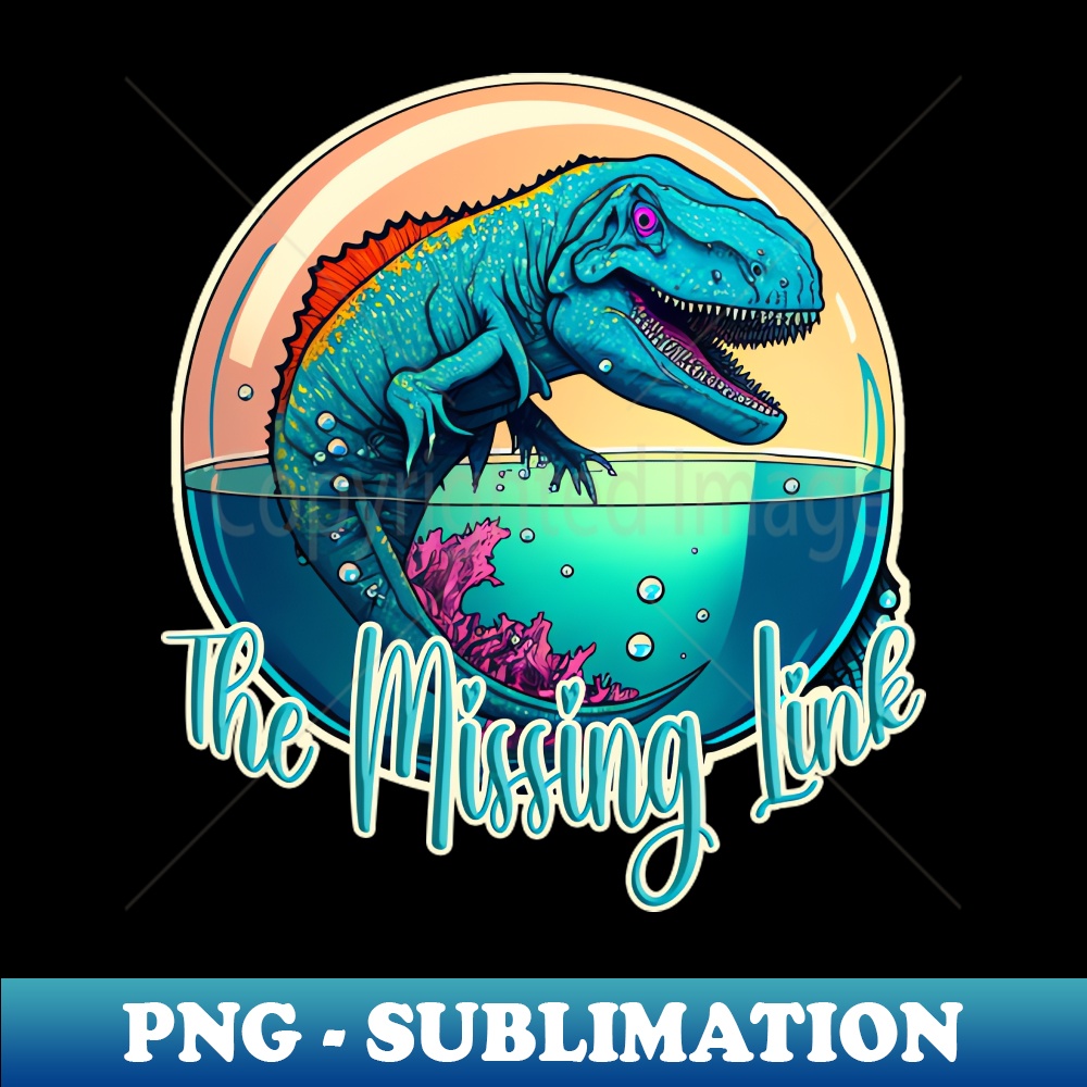 The Missing Link Funny T-Rex Darwin Evolution Hybrid Animal | Inspire ...