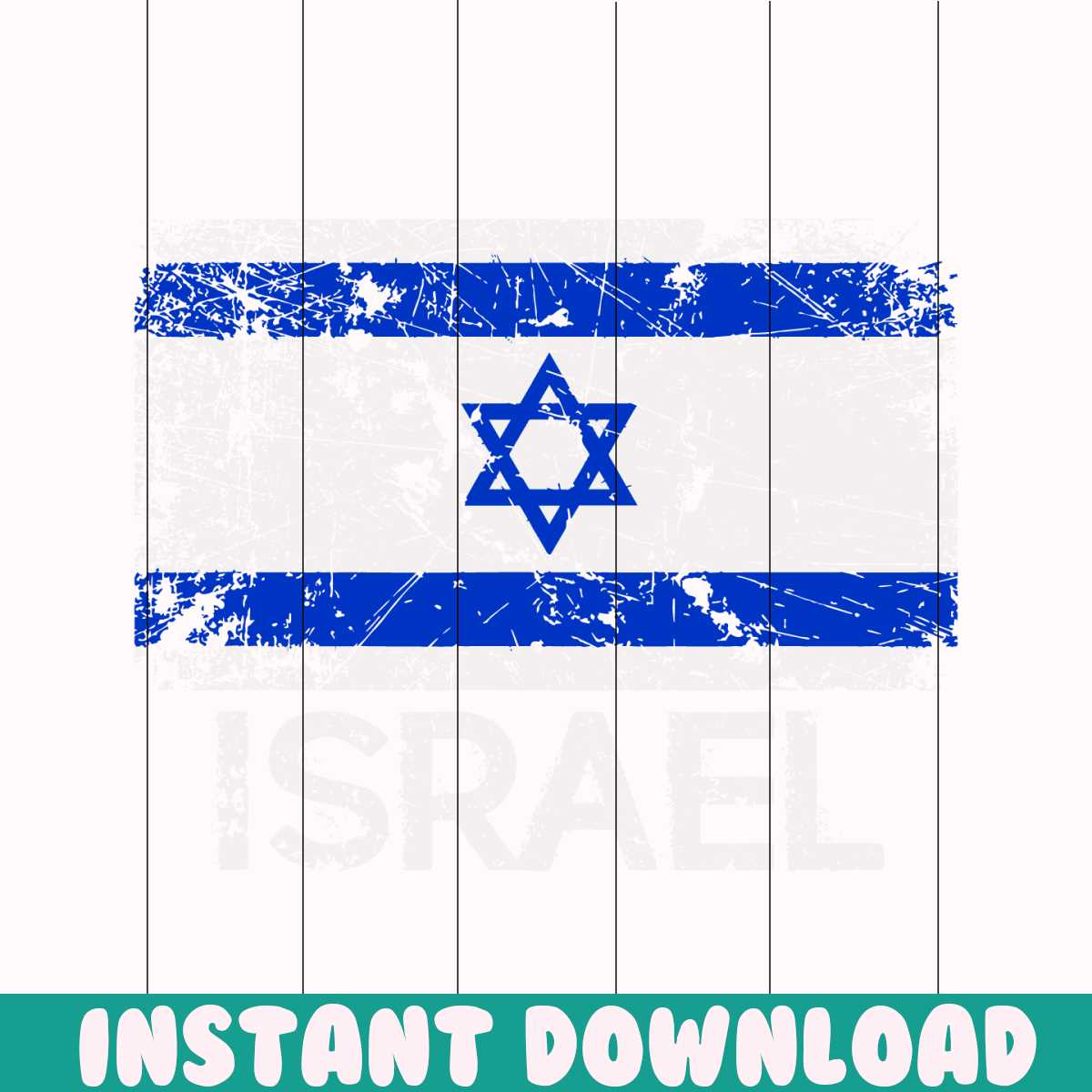 Israel Freedom Stand With Israel SVG Cutting Digital File | Inspire Uplift