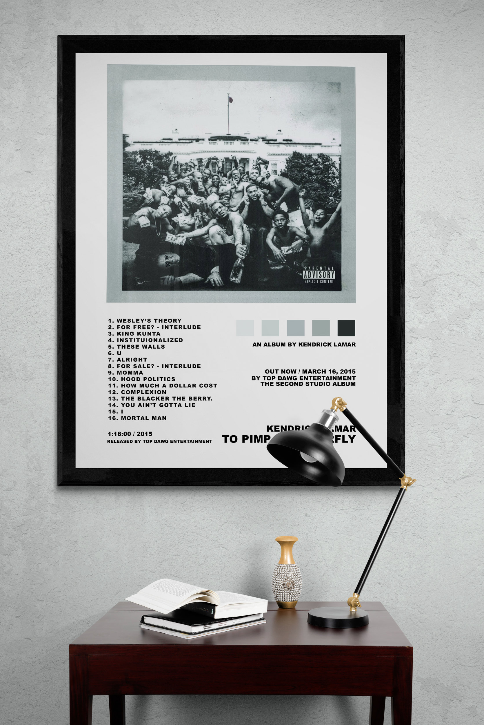 Kendrick Lamar To pimp a butterfly poster, Kendrick Lamar al | Inspire ...