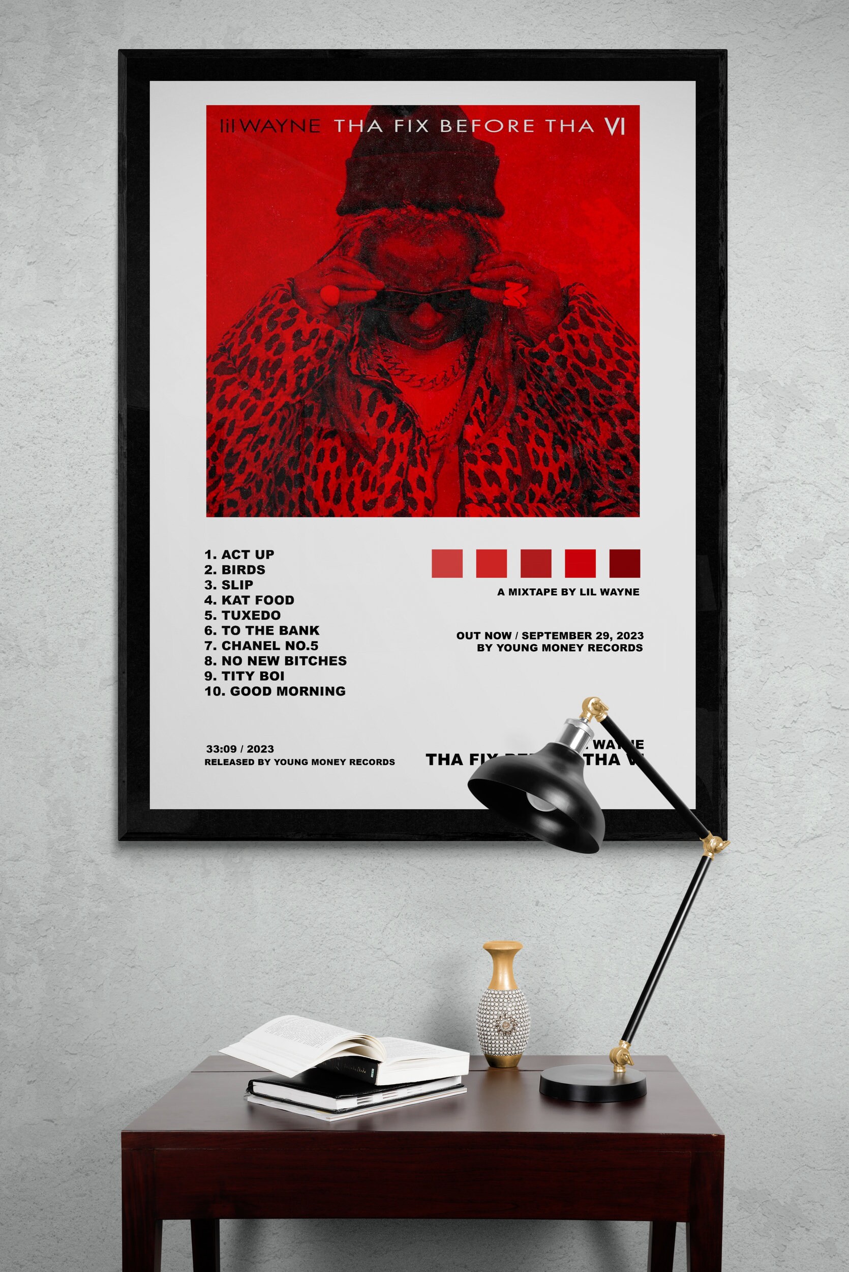 Lil Wayne Tha fix before tha VI poster, Lil wayne mixtape po | Inspire ...