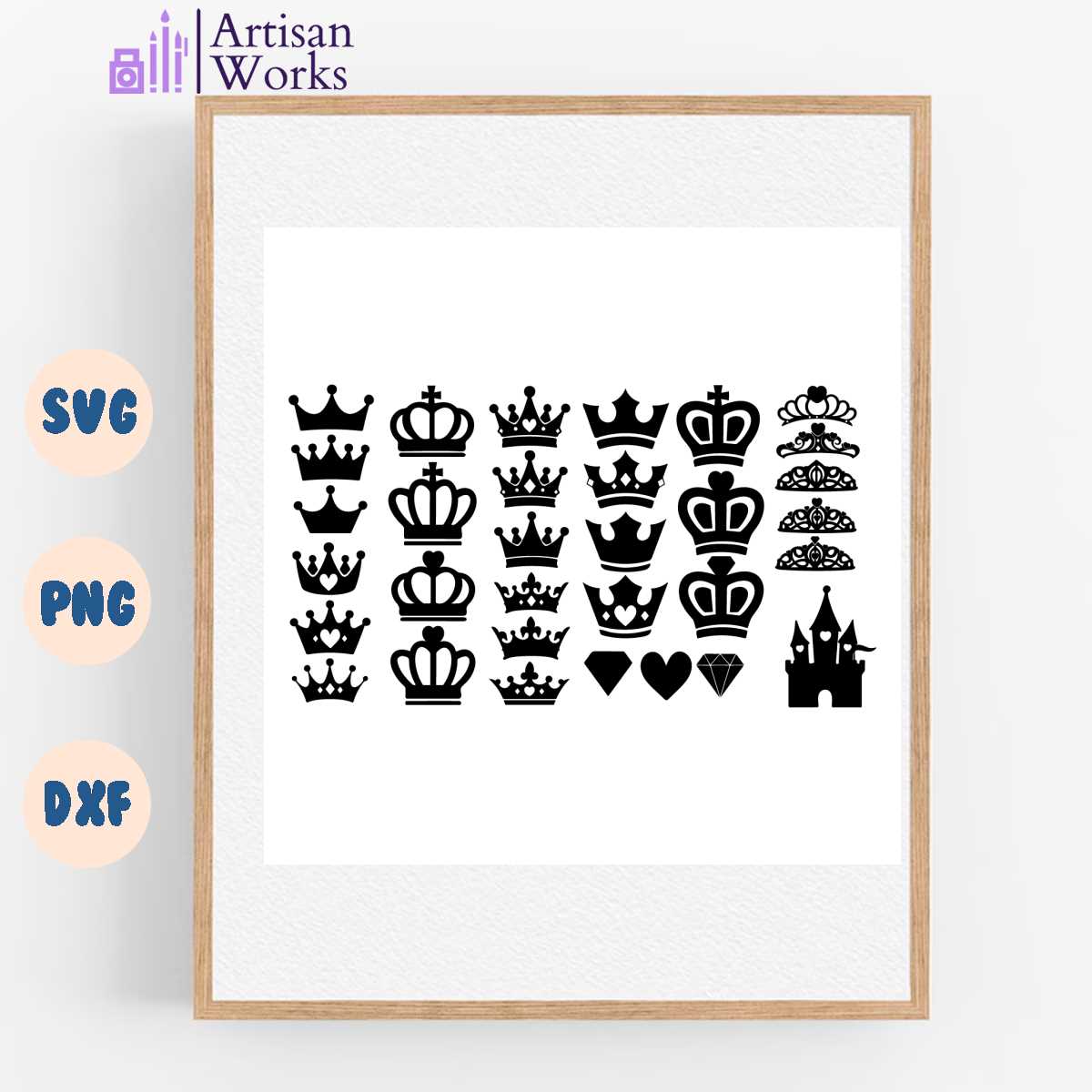 Crown Svg, Queen Crown Svg, King Crown Svg, Crown Clipart, C | Inspire ...