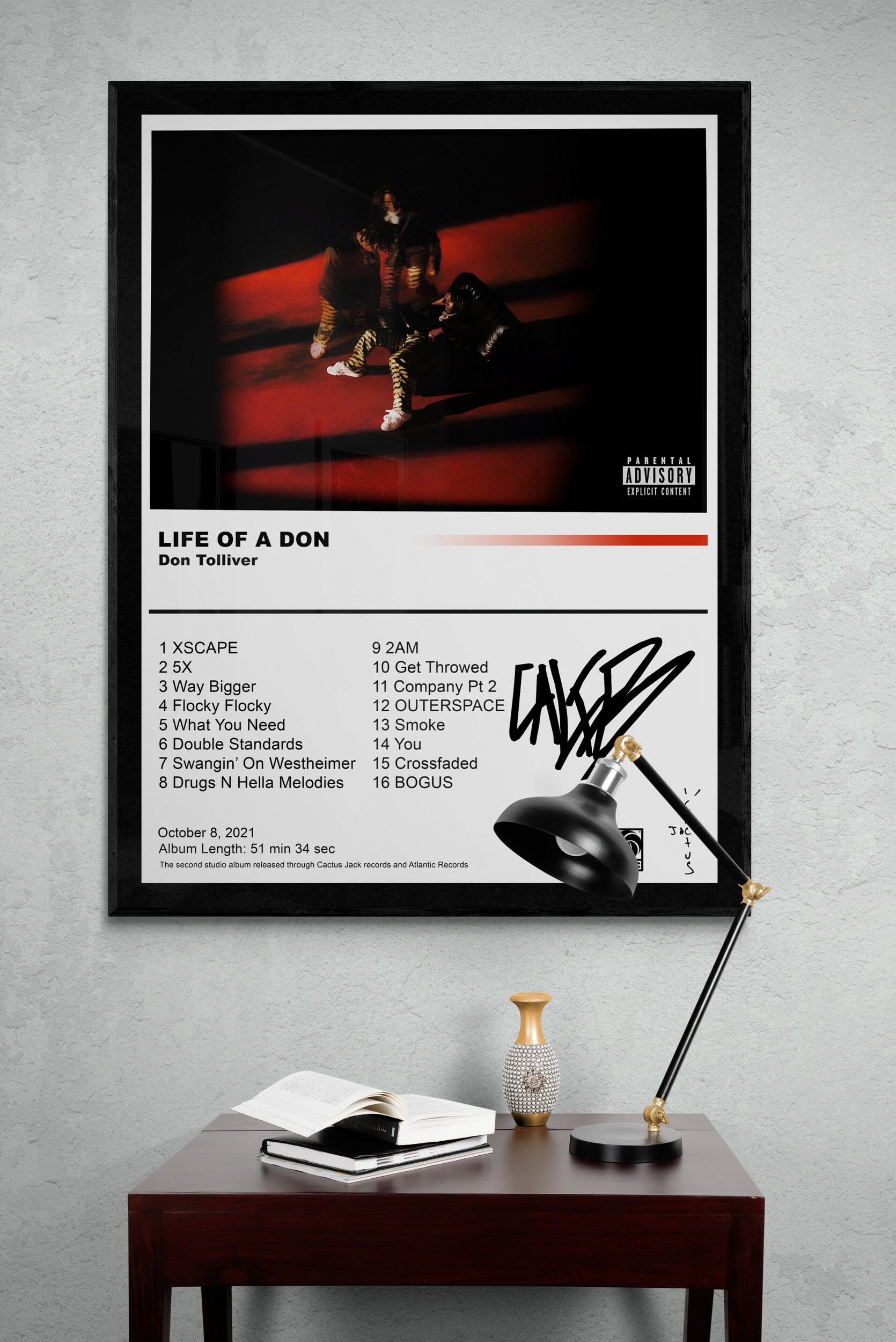 Don Tolliver Life of a don poster, don Tolliver album poster | Inspire ...