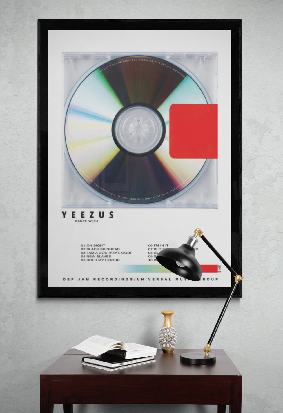 Kanye West Yeezus poster, yeezy hype beast poster, Kanye min | Inspire ...