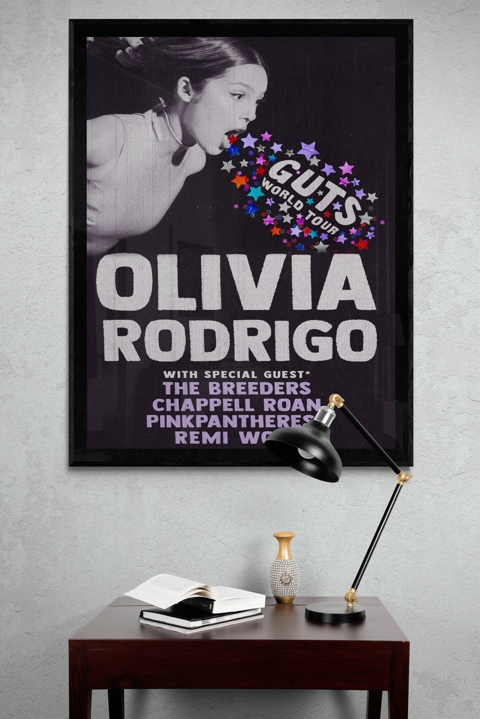 Olivia Rodrigo Guts world tour poster, Guts album poster, Gu | Inspire ...