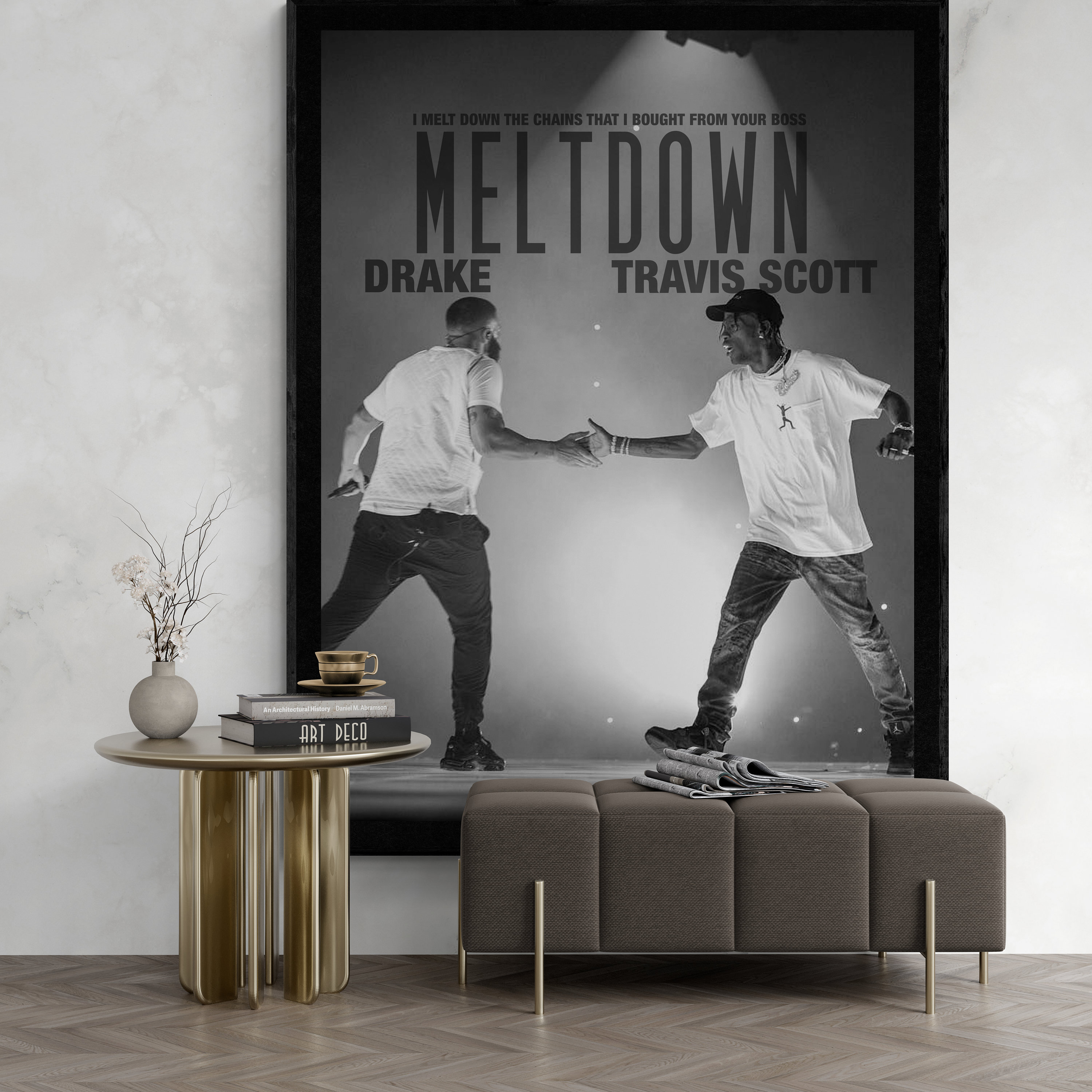 Travis Scott and Drake Meltdown poster, Utopia poster, hype - Inspire ...