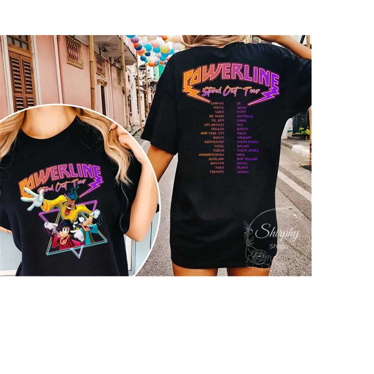 Disney Powerline Shirt, Powerline Stand Out Tour Shirt, Powe | Inspire ...