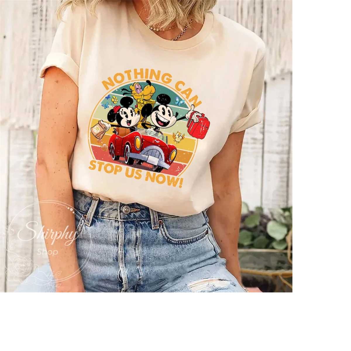 Vintage Nothing Can Stop Us Now Mickey & Minnie's Runaway Ra | Inspire ...