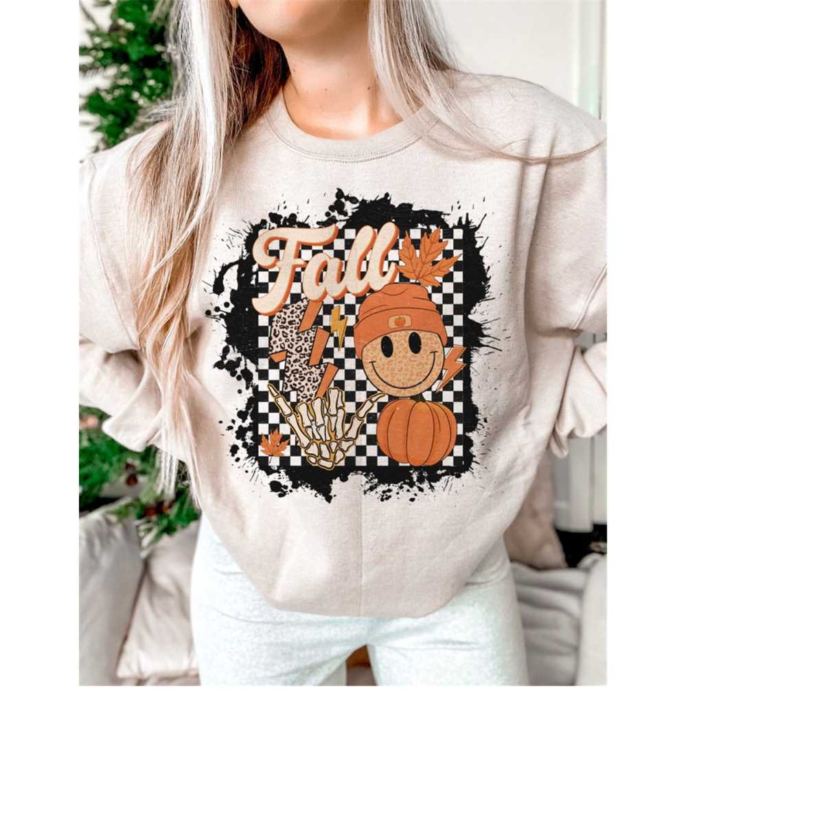 Retro Fall Vibes PNG, Retro Fall PNG, Autumn PNG, Spooky Png - Inspire ...