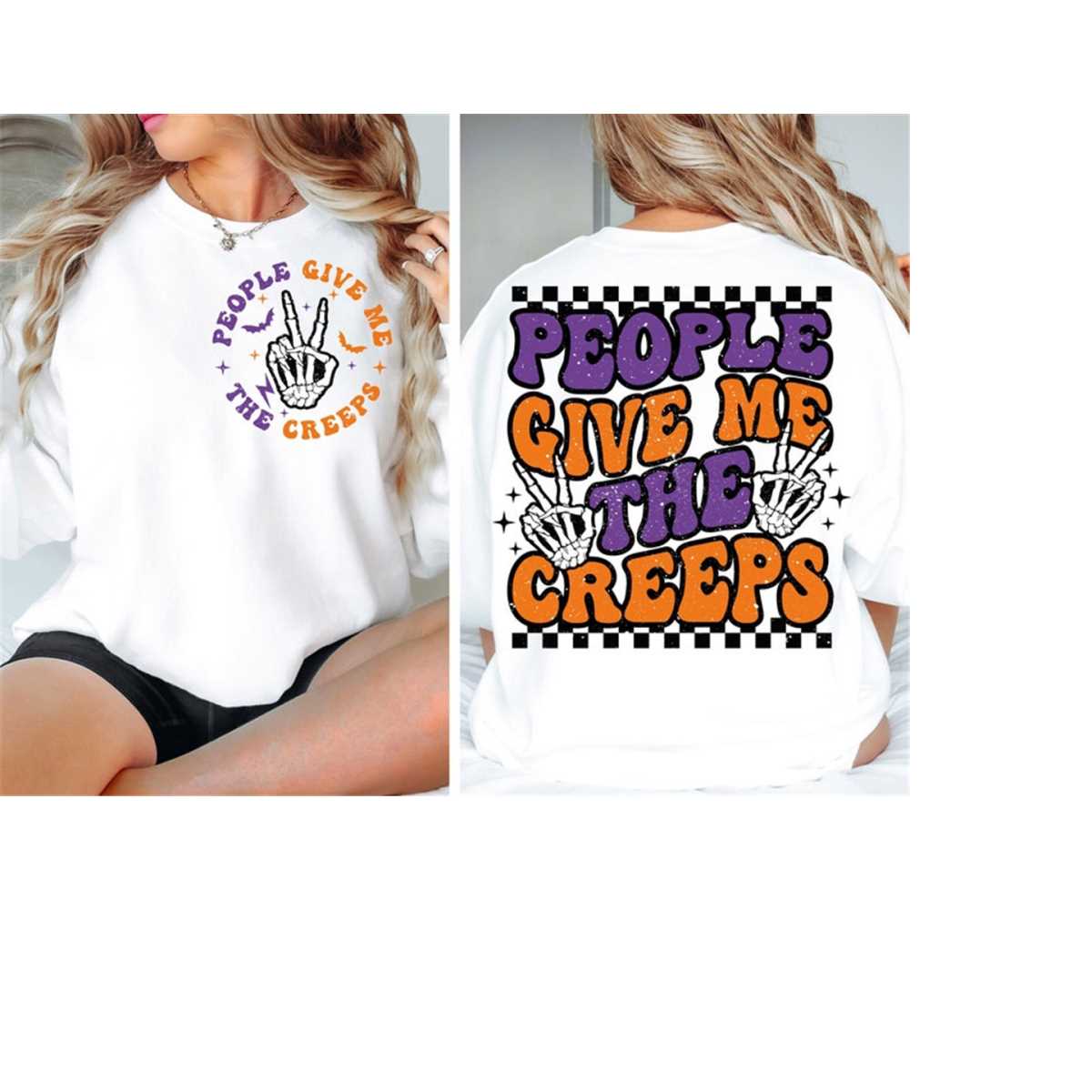 People give me the creeps svg, Hand Skeleton Svg, Skeleton S - Inspire ...