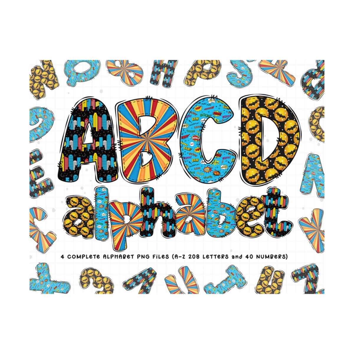 Superhero Alphabet