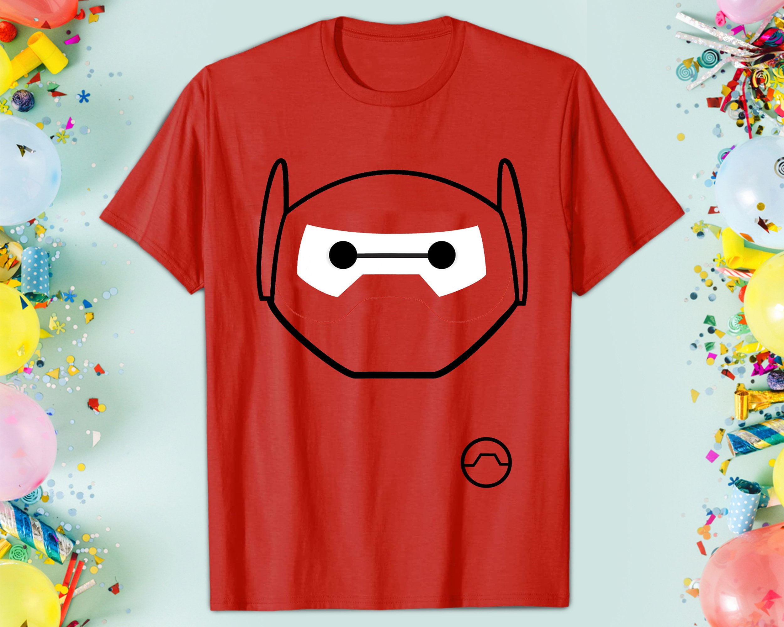Disney Big Hero 6 Baymax Portrait Graphic TShirt,Baymax Face | Inspire ...