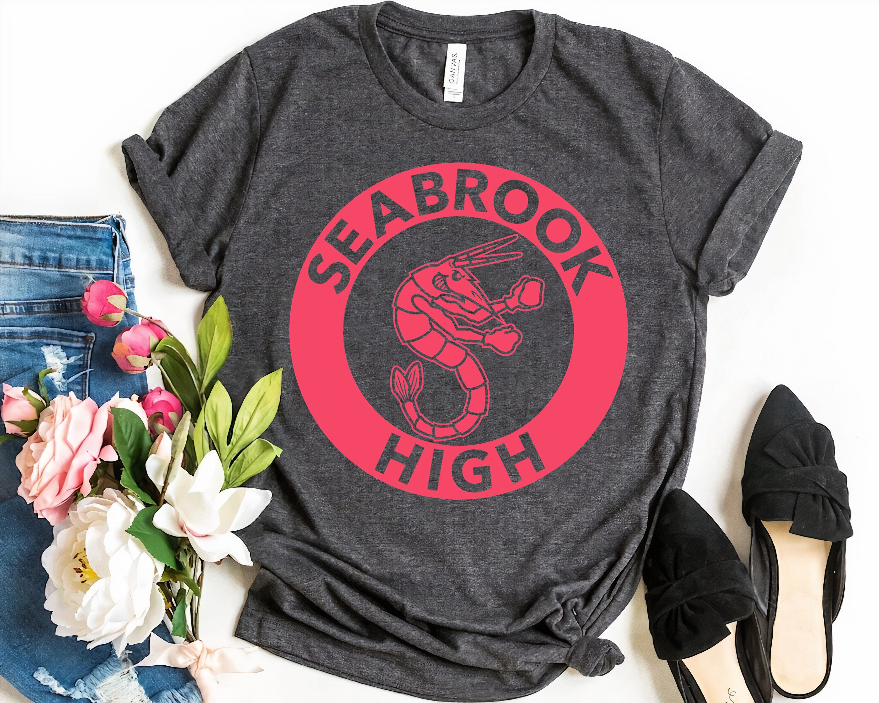 Disney Zombies Seabrook High Logo TShirt, Seabrook Shrimp Ma | Inspire ...