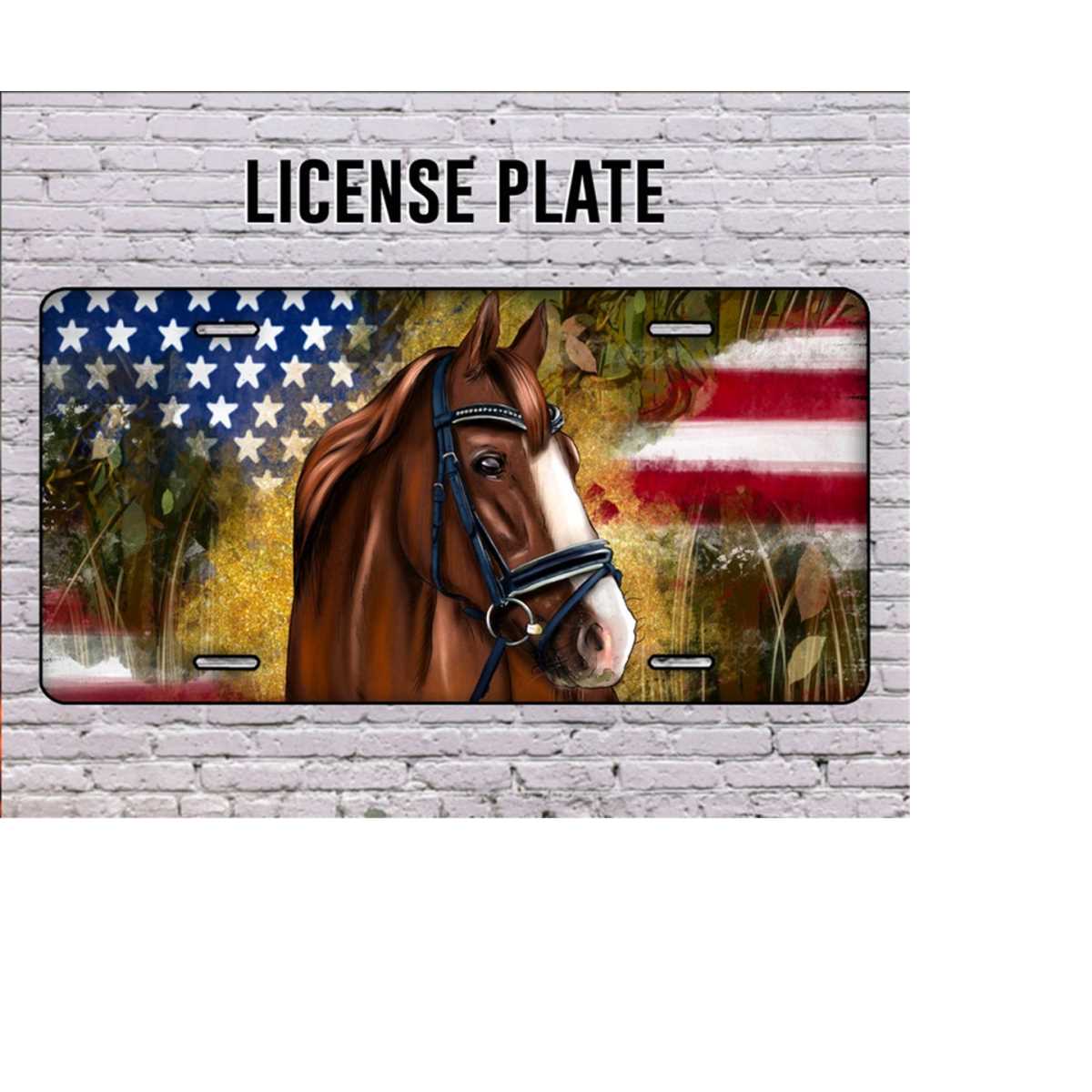 Horse License Plate Png, America Png, Camouflage American Pl - Inspire ...