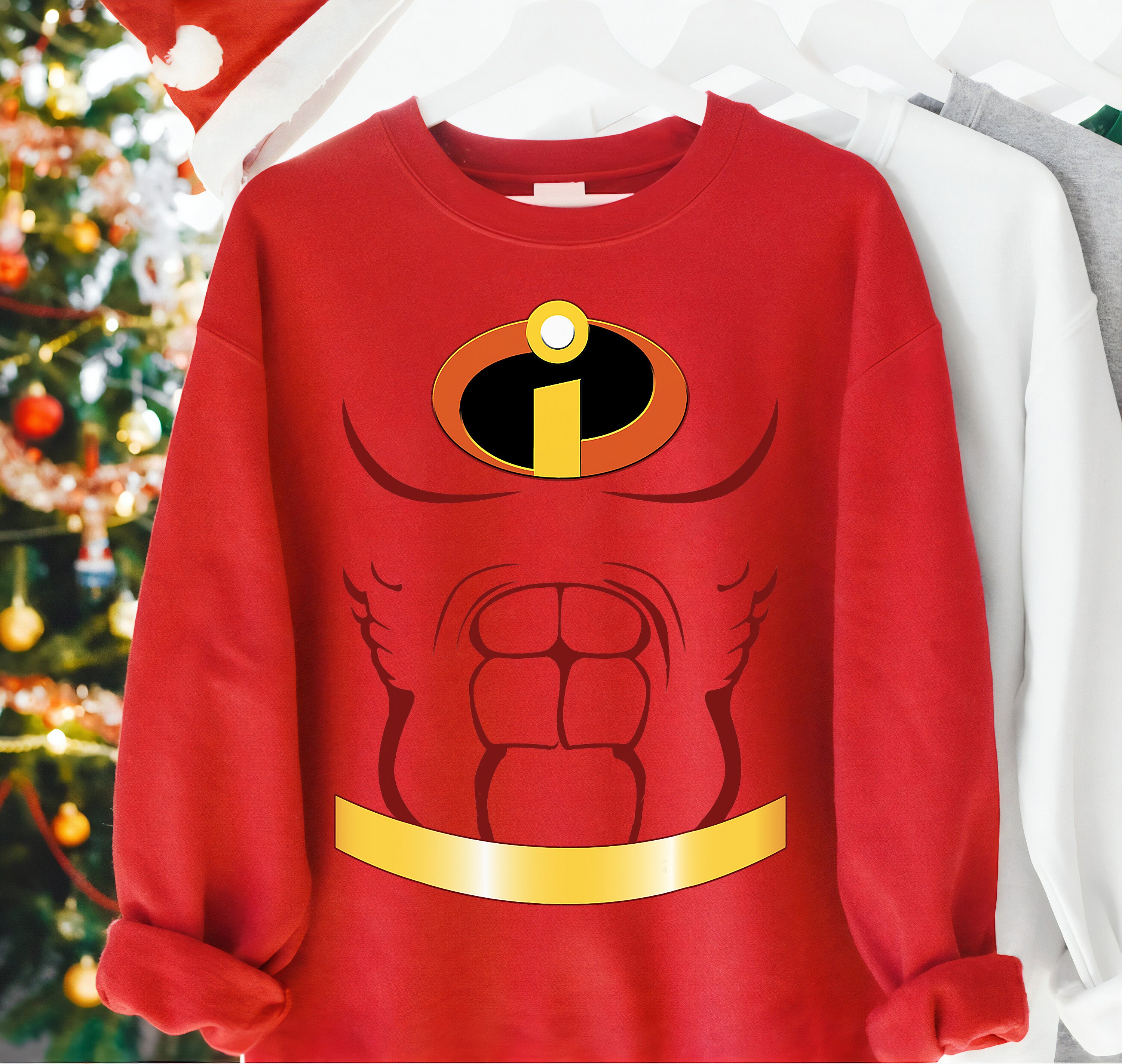 Disney Pixar Incredibles Suit With Muscles Halloween Costume | Inspire ...