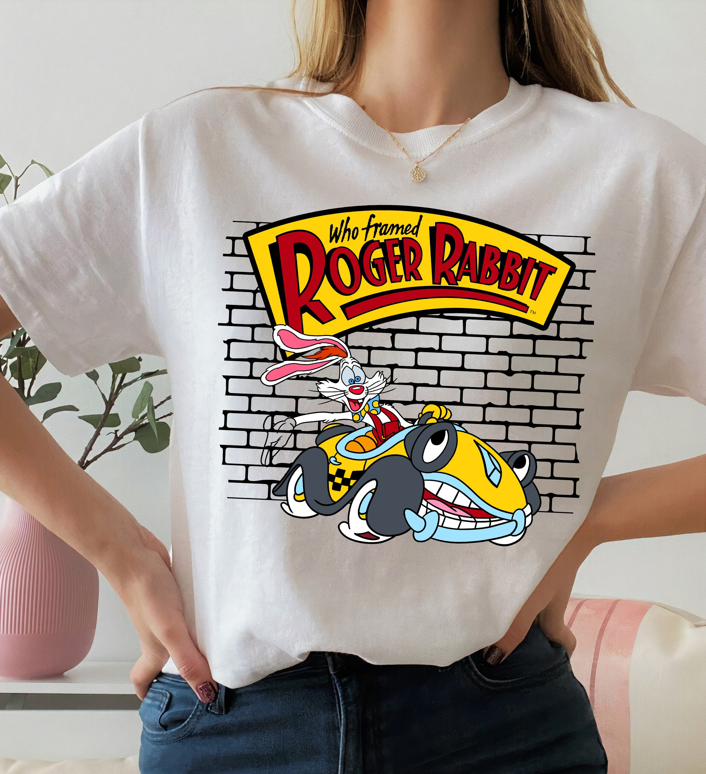 Disney Who Framed Roger Rabbit Retro 90s Shirt, Disneyland E - Inspire ...