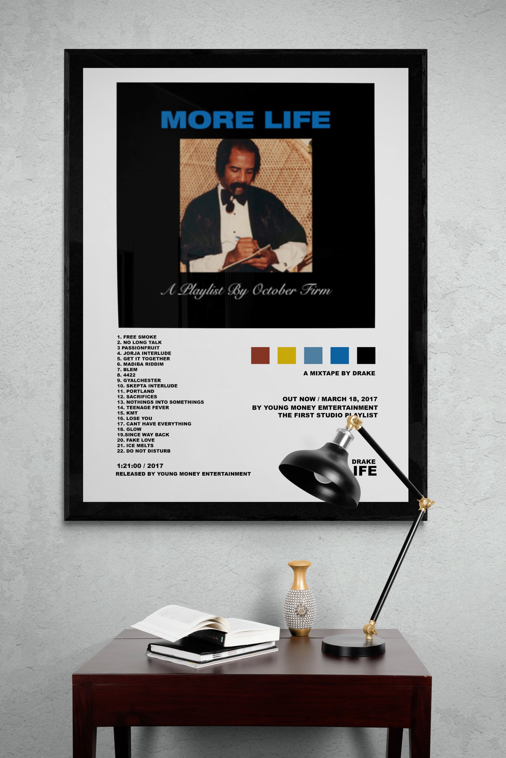 Drake More Life Poster, Drake album poster, OVO hype beast p - Inspire ...