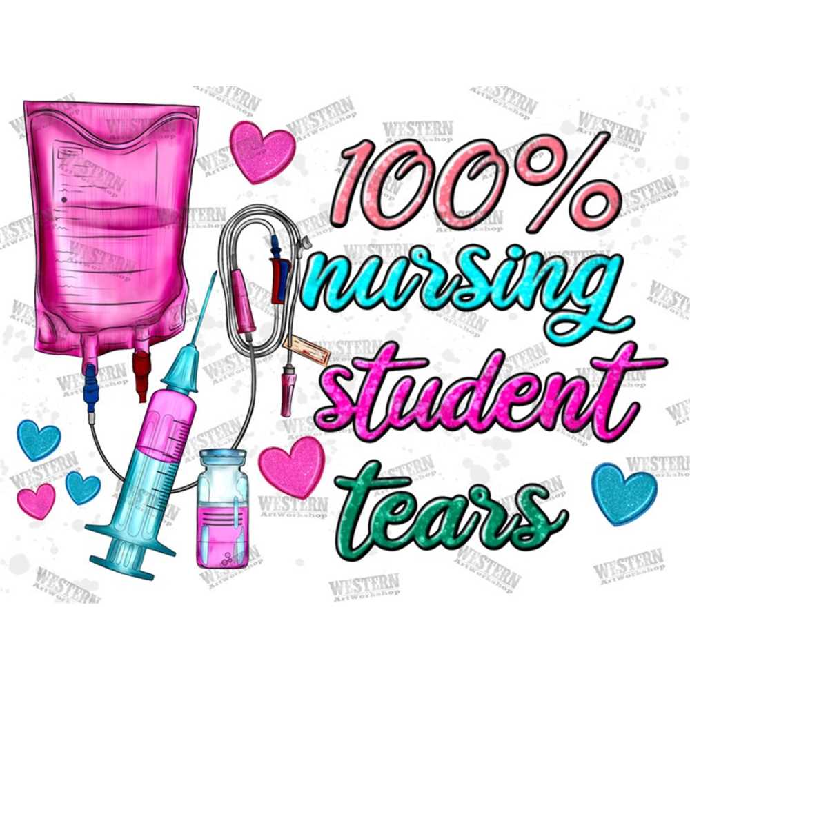 Nursing Student Tears Png Sublimation Design, Nurse Png, Nur | Inspire ...