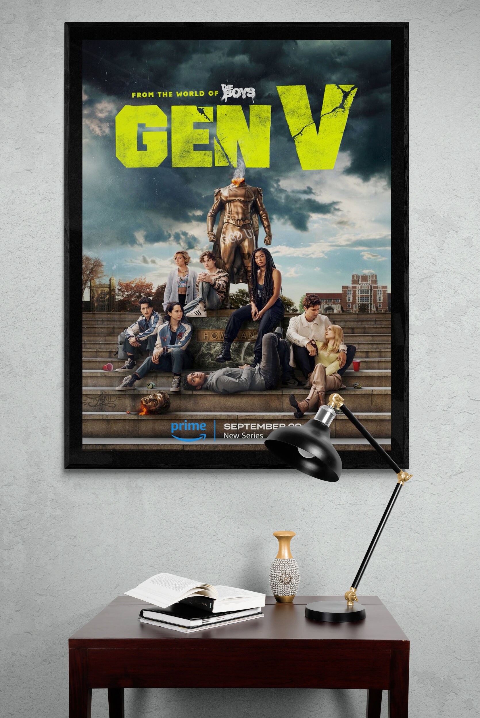 Gen V poster, The boys poster, TV show poster, minimalist po - Inspire ...