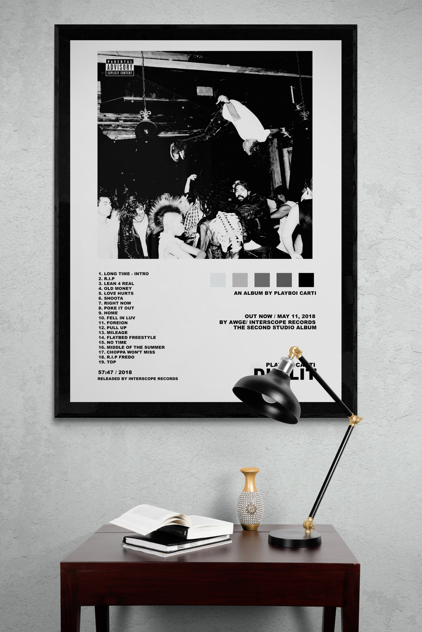 Playboi Carti Die Lit album poster, playboi carti hype beast | Inspire ...