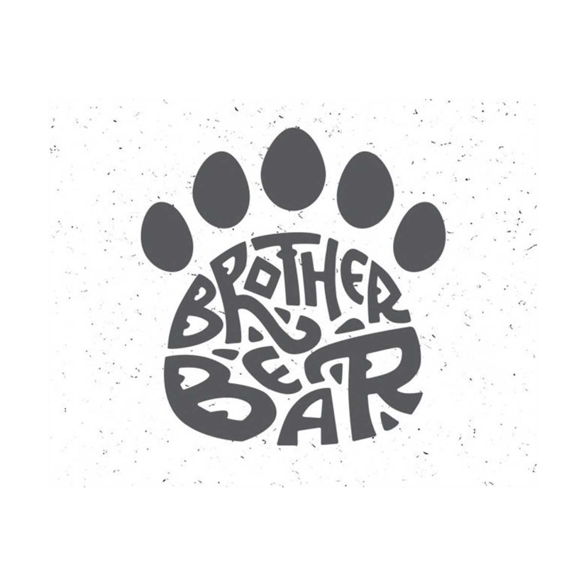brother bear paw svg - Inspire Uplift