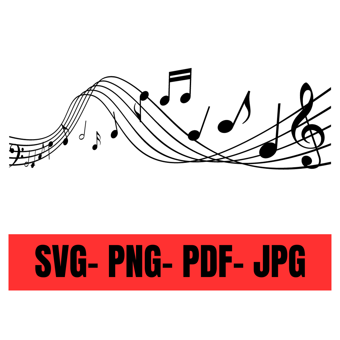 Musical Notes Svg , Music Svg, Treble Svg, Treble Clef, Musi | Inspire ...
