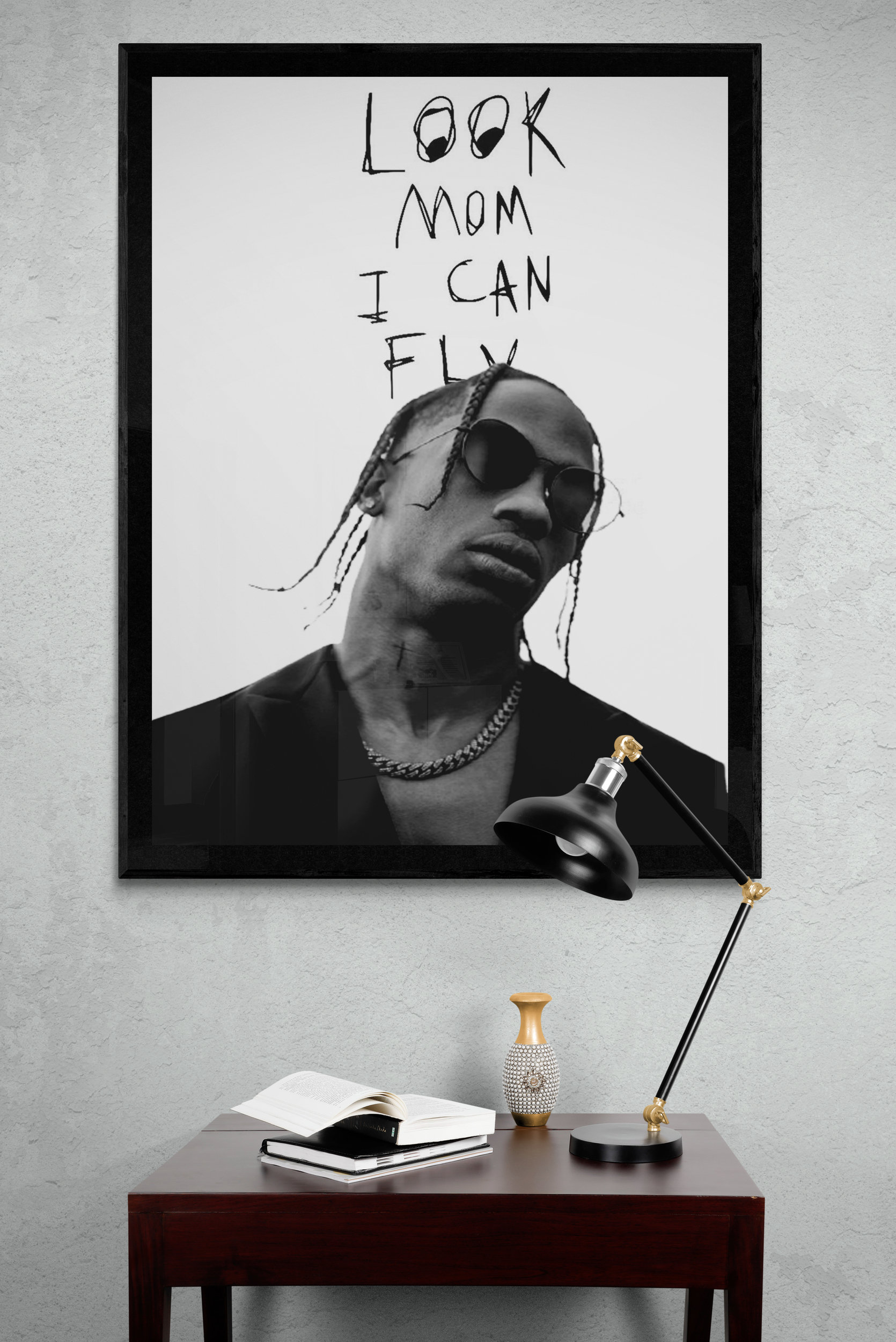 Travis scott minimalist poster, hype beast Travis scott post | Inspire ...