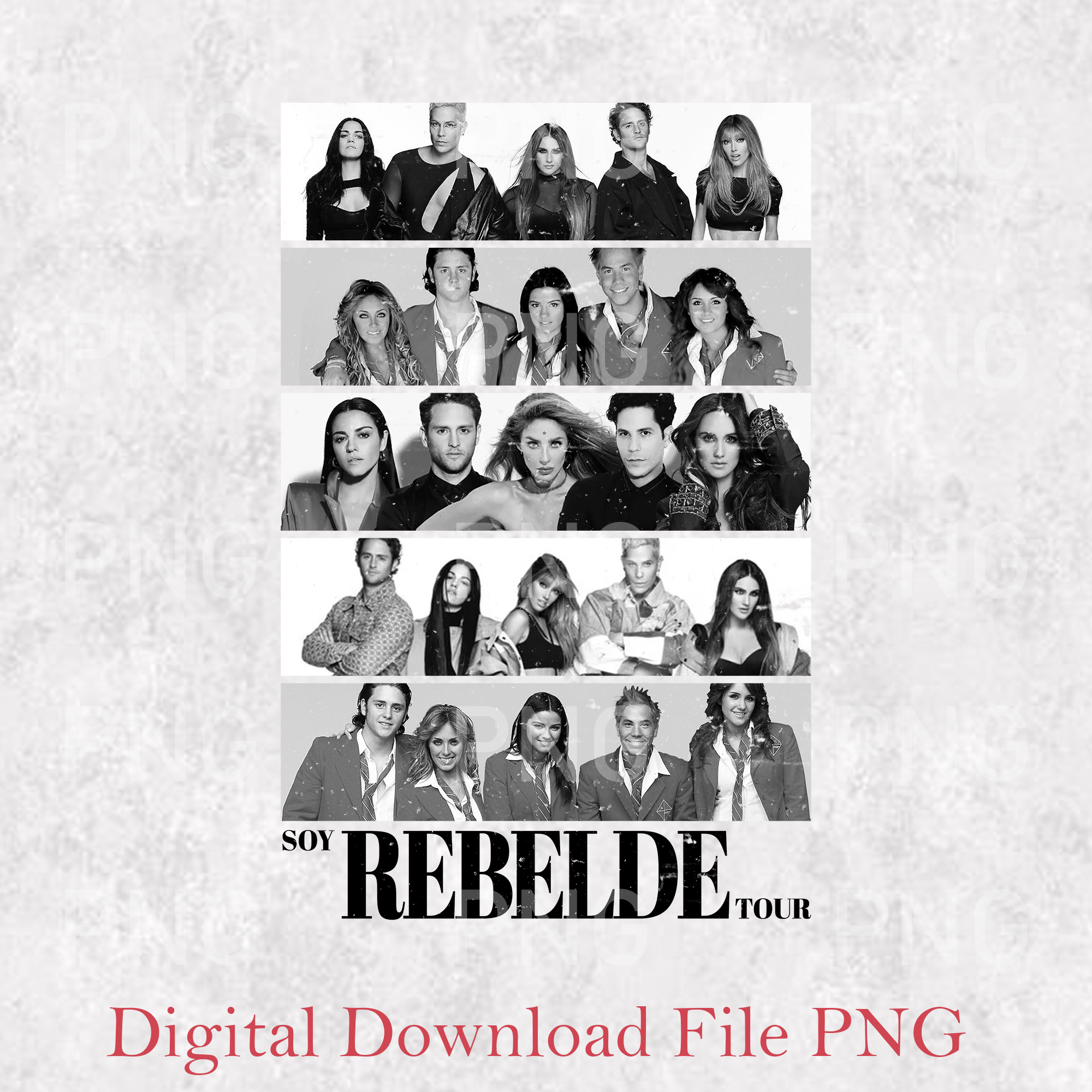 Vintage RBD Touring PNG, Rbd Fans PNG, RBD Logo PNG, Rebelde | Inspire ...