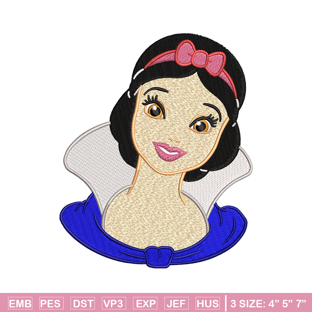 Snow White embroidery design, Disney embroidery, Disney desi | Inspire ...
