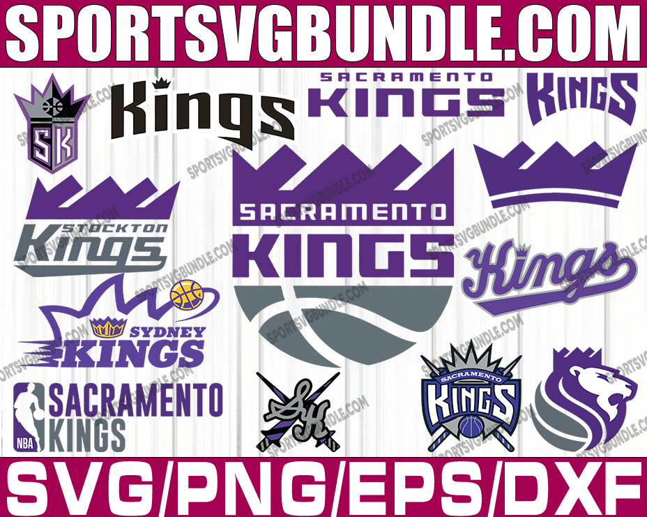 Bundle 13 Files Sacramento Kings Basketball Team svg, Sacram | Inspire ...