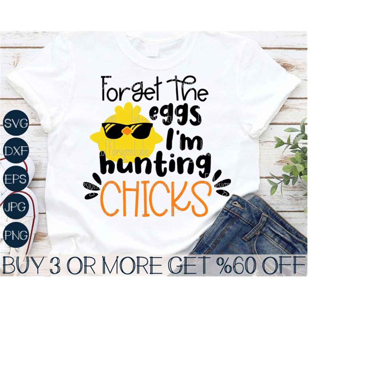 Boys Easter SVG, I'm Hunting Chicks SVG, Funny Easter Boys S | Inspire ...