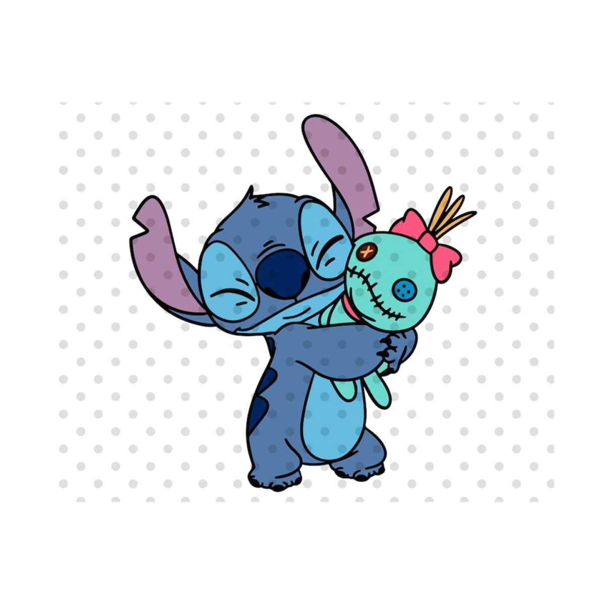 Stitch Valentines Svg, Scrump Svg, Stitch svg | Inspire Uplift