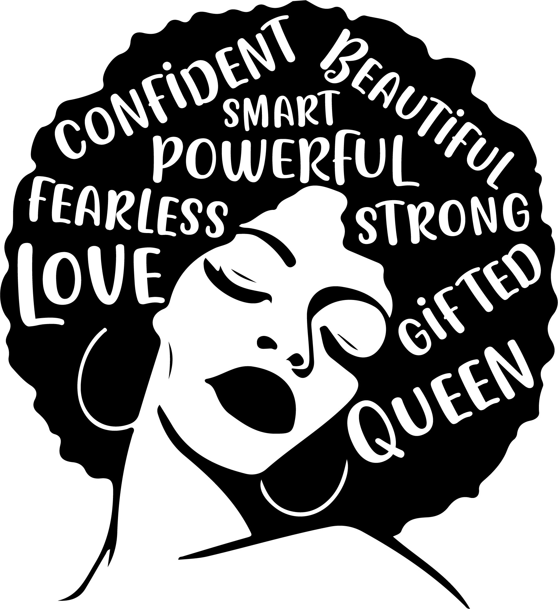 Afro woman Svg, Black gilr Svg, Afro woman Svg file, Afro gi | Inspire ...