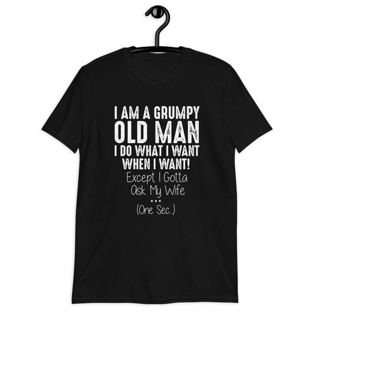 Grumpy Old Men Funny Grandpa Tee, 50 Years Old I Am a Grumpy | Inspire ...