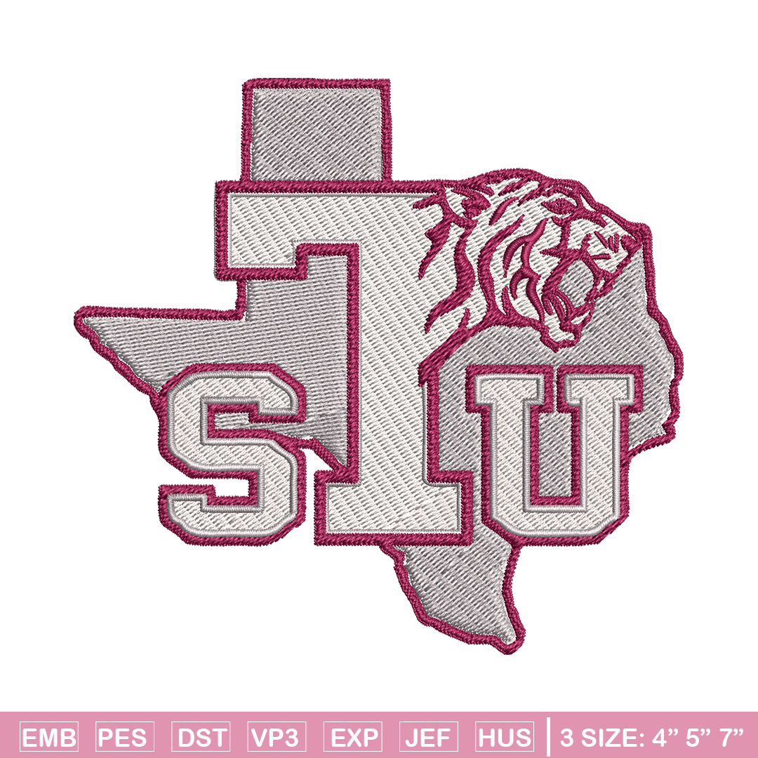 Texas Southern Tigers embroidery design, Texas Southern Tige | Inspire ...