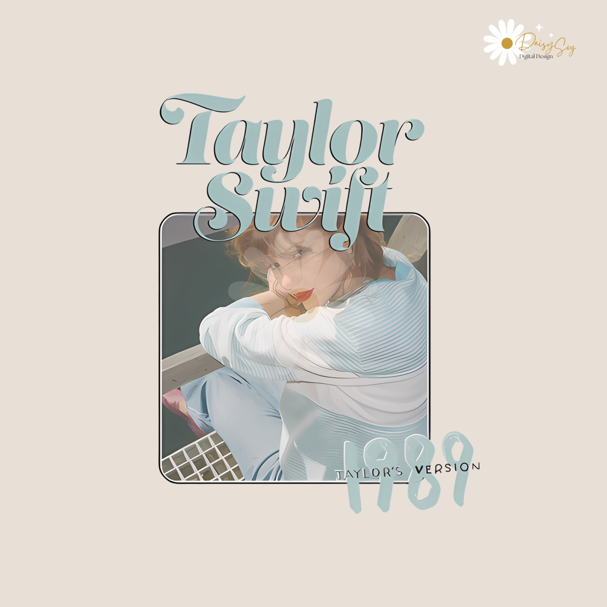 1989 Taylors Version Album Swiftie PNG Sublimation File - Inspire Uplift