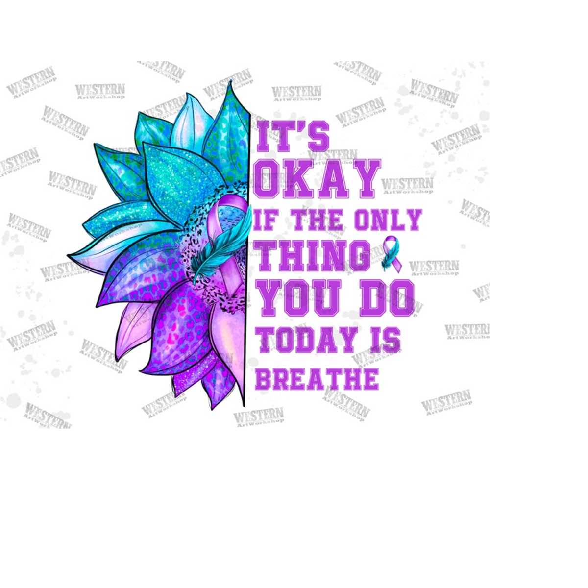 It's Okay If The Only Thing You Do Today Is Breathe Png,Semi | Inspire ...