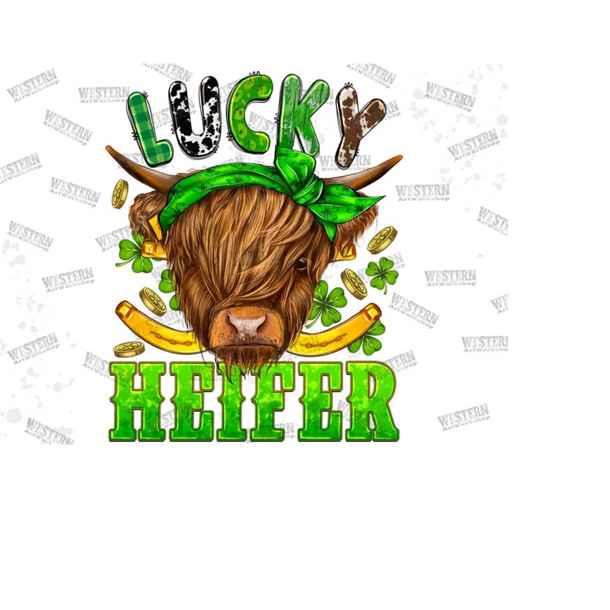 Lucky Heifer png, Cow png, sublimation design,Horseshoe png, - Inspire ...