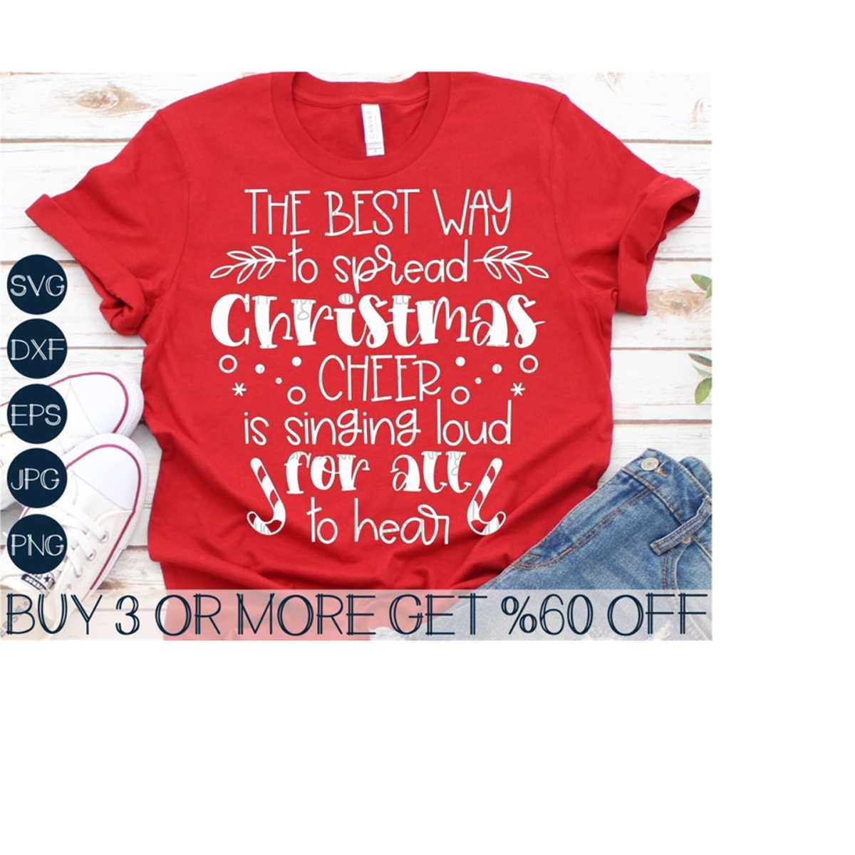 The Best Way to Spread Christmas Cheer SVG, Funny Christmas | Inspire ...