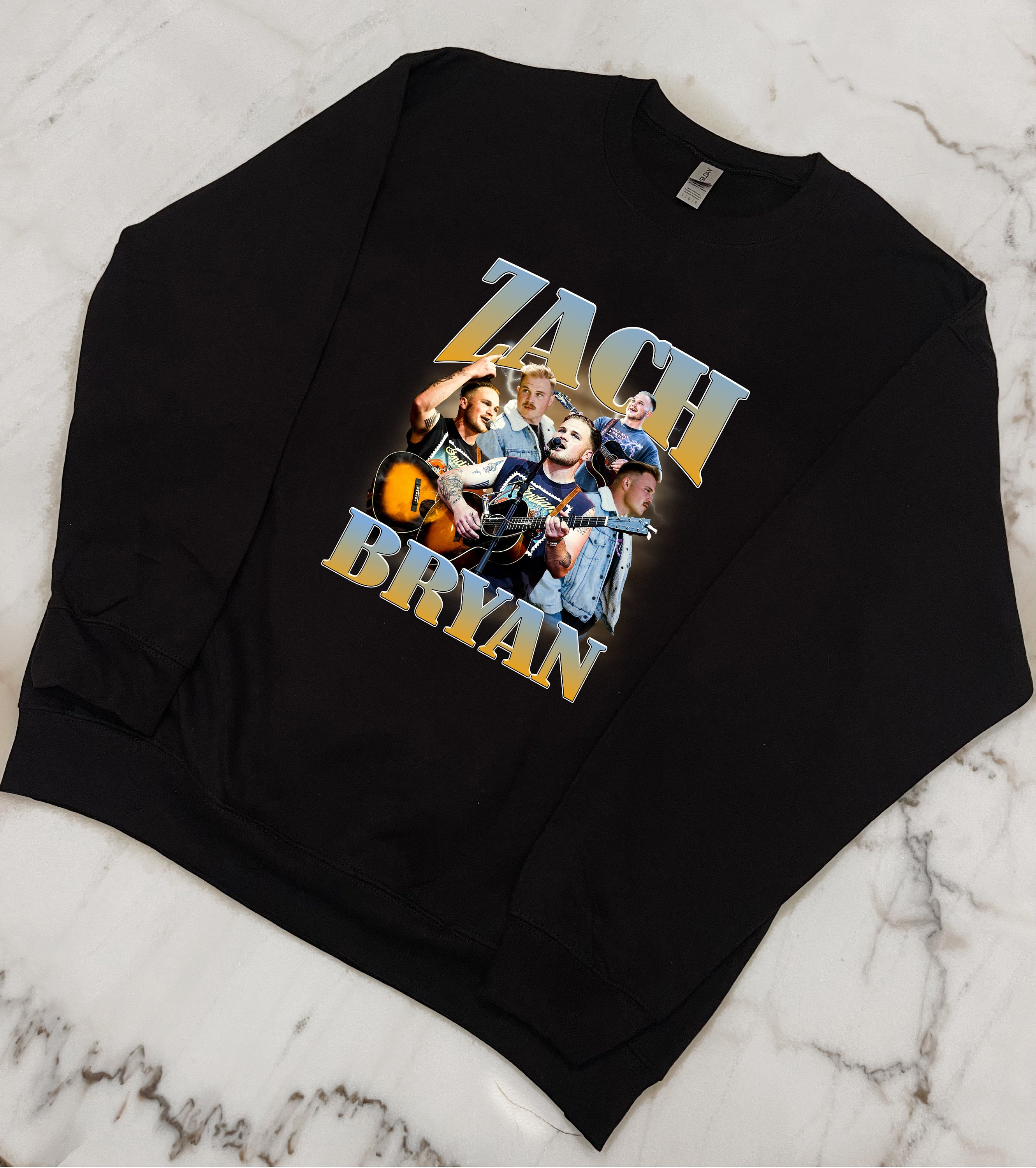 Retro Zach Bryan Inspired Sweatshirt | Inspire Uplift