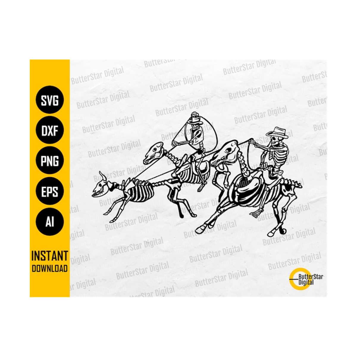 Team Roping Decals